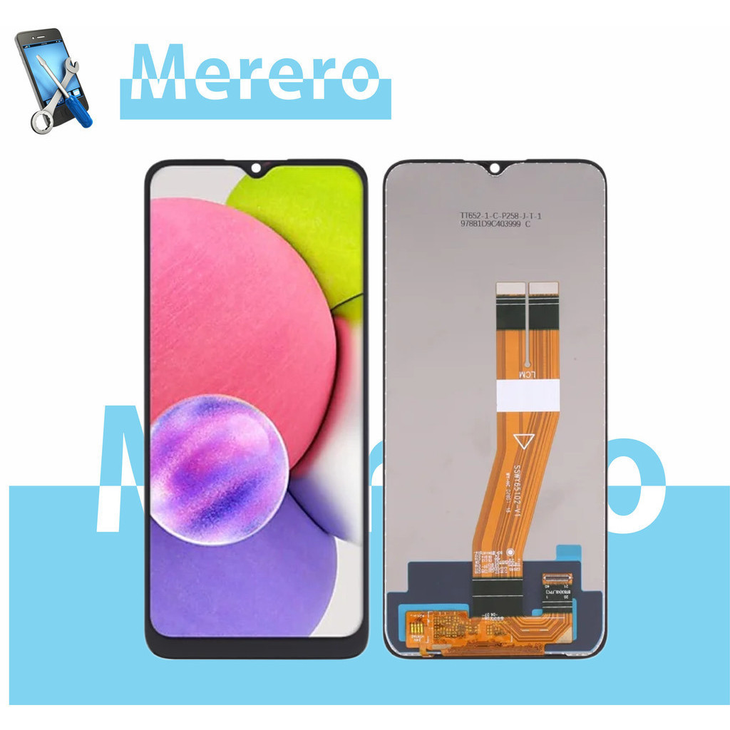 For Samsung Galaxy A03S A03 LCD Screen Display with Digitizer Full ...