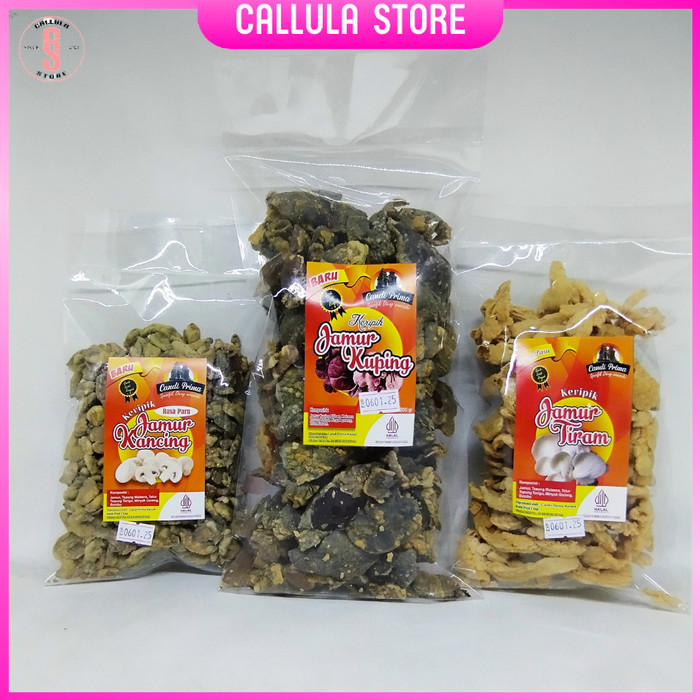 Oyster Crispy Mushroom Chips With Ear Buttons By Typical Dieng Wonosobo ...