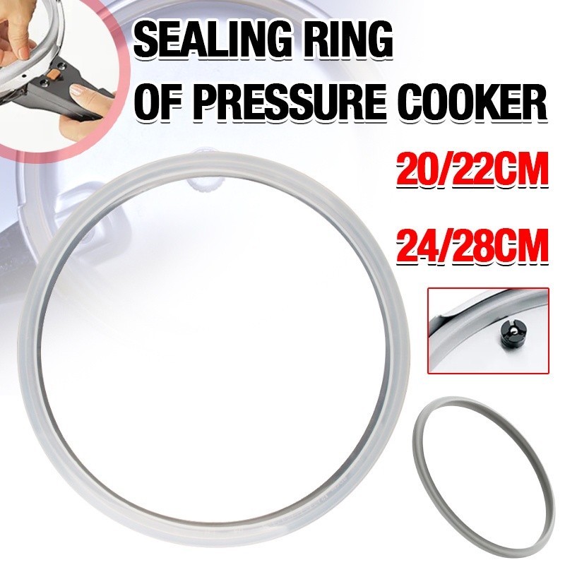 Pressure Cooker Silicone Sealing Rings Aluminum Alloy Ring Silicone ...