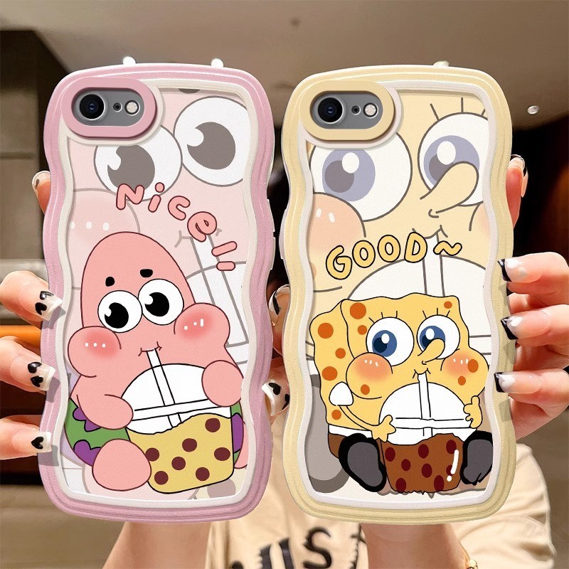 Patrick Star SpongeBob SquarePants Case Angkop iPhone 11 Pro 12 Pro 13 ...