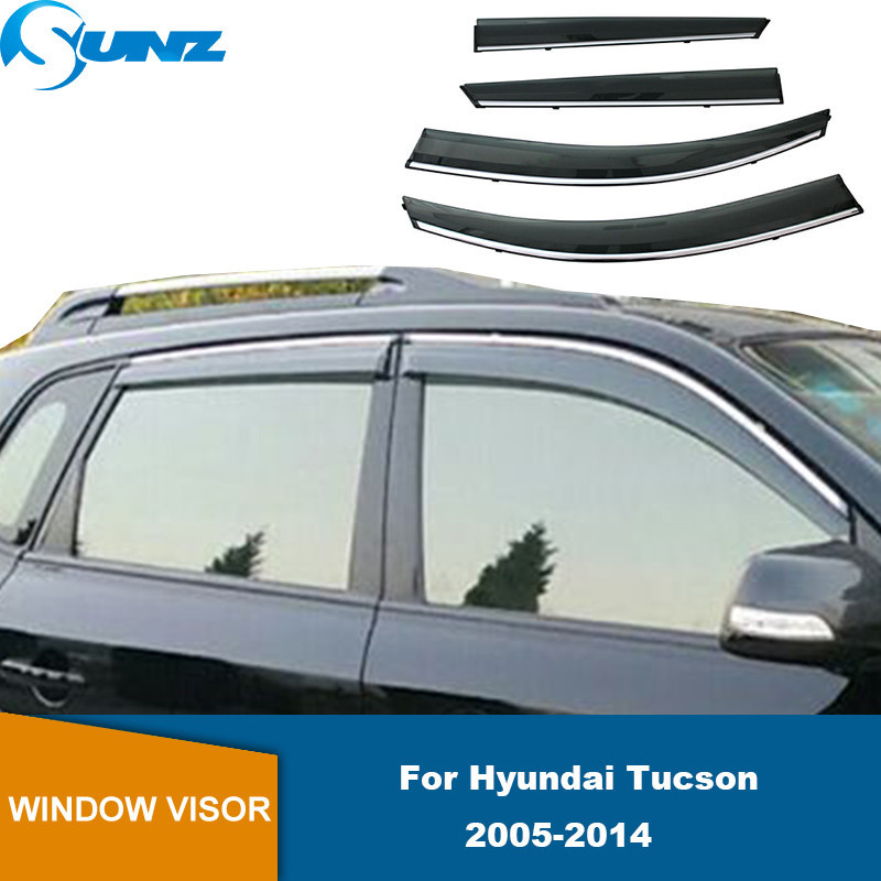 Window Visor For Hyundai Tucson 2005 2006 2007 2008 2009 2010 2011 2012 ...