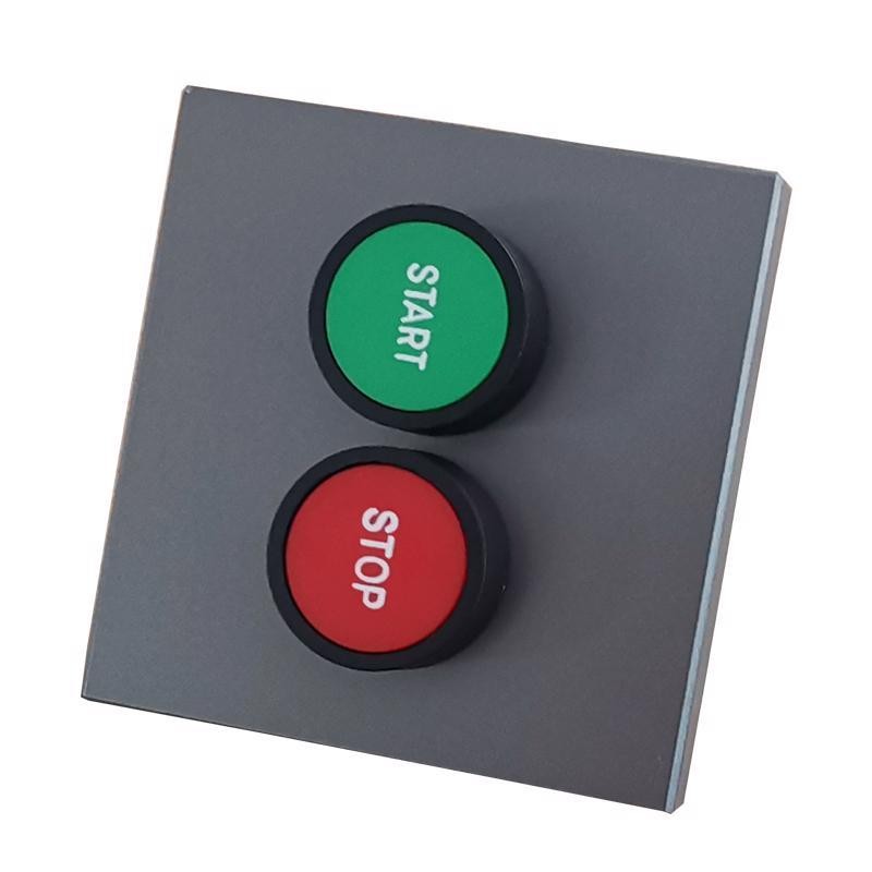 86Wall Mounted Concealed Self-resetting Button Control Box Jog Switch ...