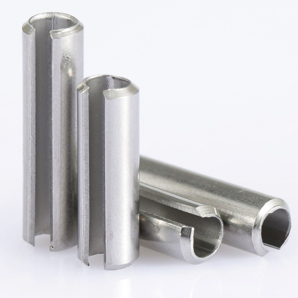 304 Stainless Steel Elastic Pin A2-70 Cylindrical Pin Open Pin Spring ...