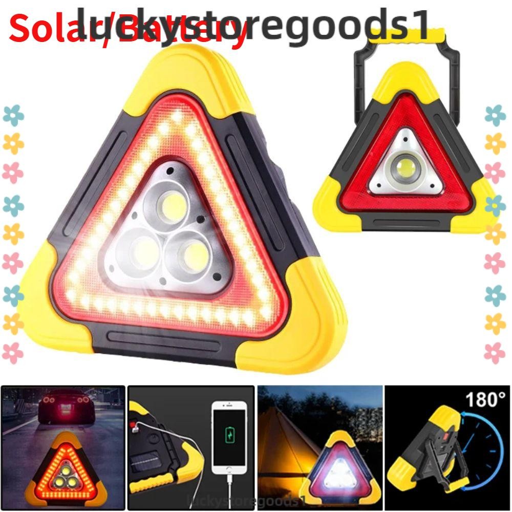 LUCKYSTOREGOODS Emergency Triangular Warning Light, 3-in-1 Road Safety ...