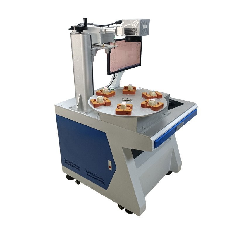 Fully Automatic Rotary Table Eight Position Rotating Axis Fiber Optic ...