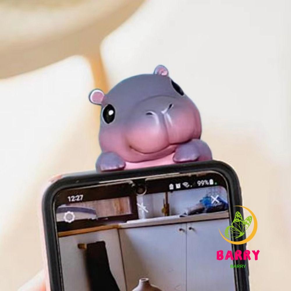 BARRY Computer Monitor Decor, 3D Desk Toy Navigator Screen Moo Deng ...