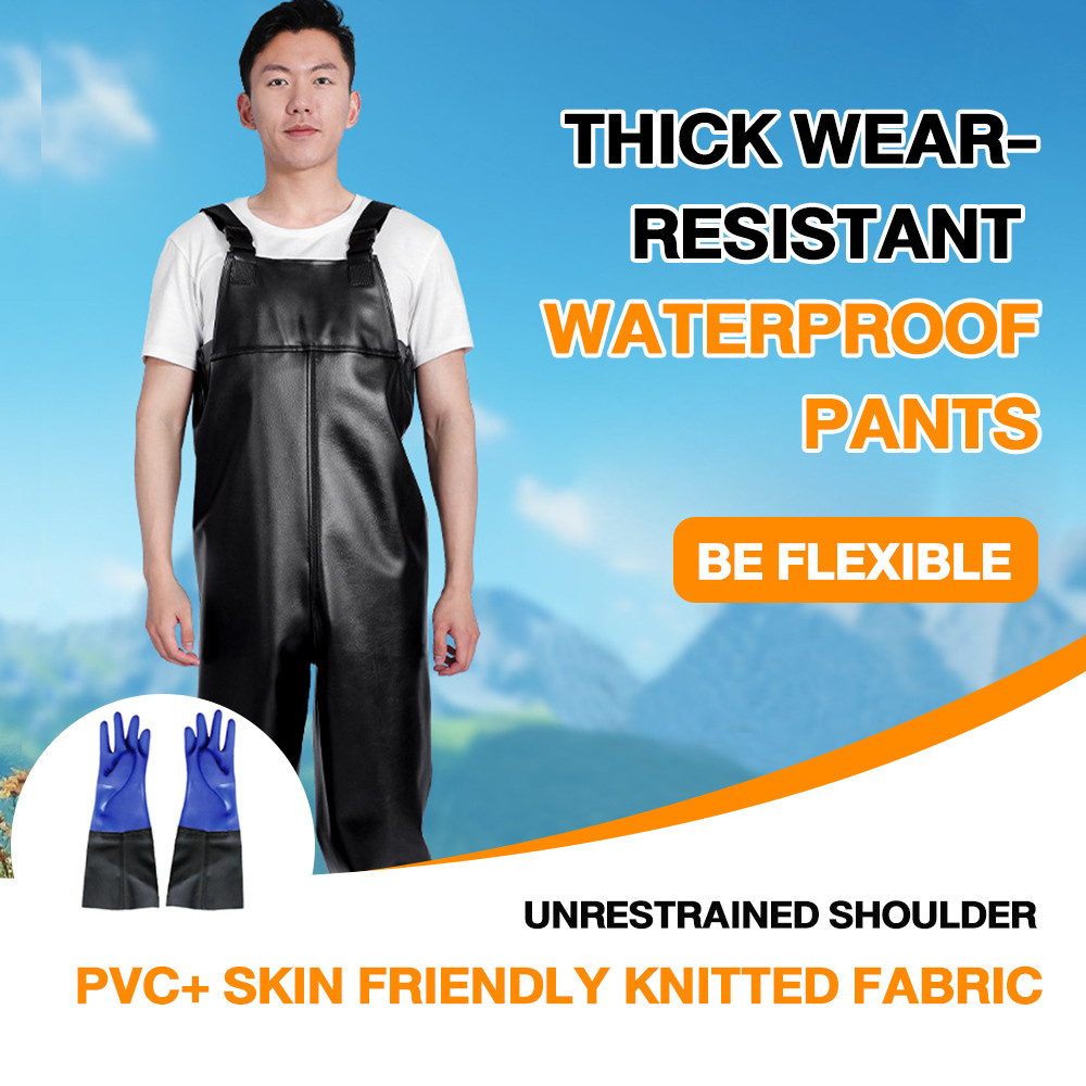 Waterproof Clothing Pants Pvc Jumper Boots Heavy Duty Waterproof ...
