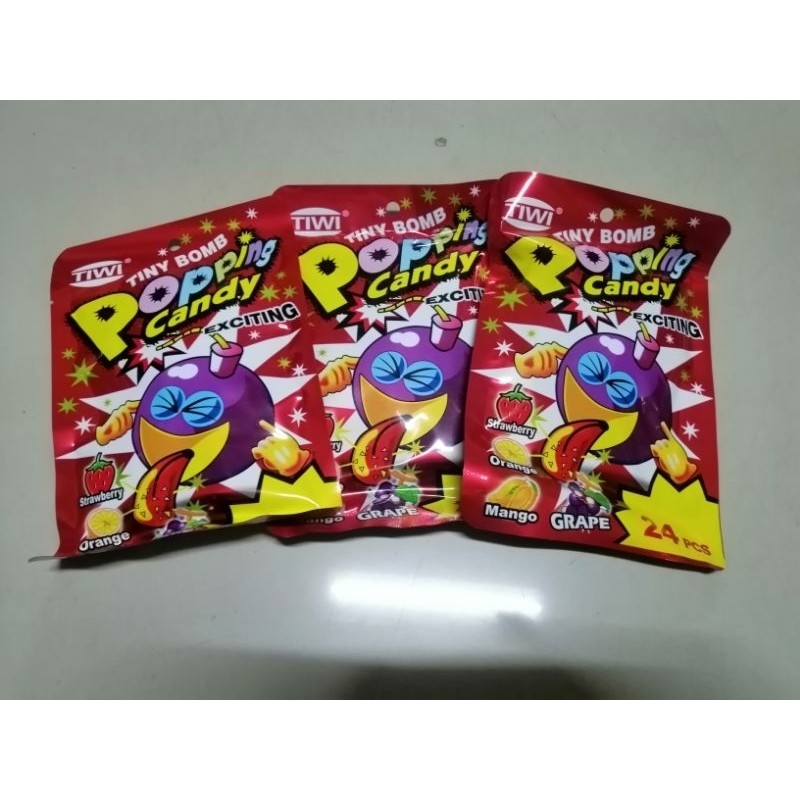 Tiwi Tiny Bomb Popping Candy 24pcs | Shopee Philippines