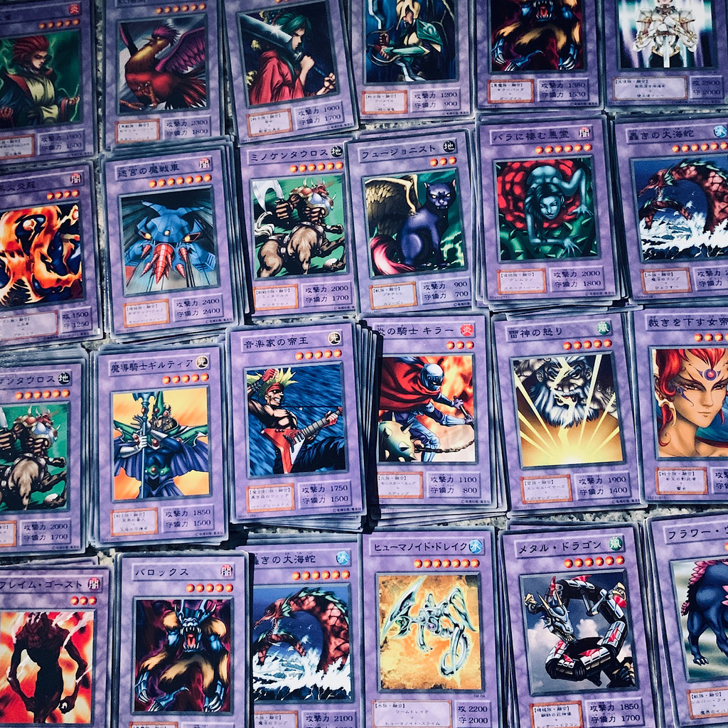 Toy Collectibles Japanese Second Hand Authentic [Set 4] Yugi Card Yuki ...