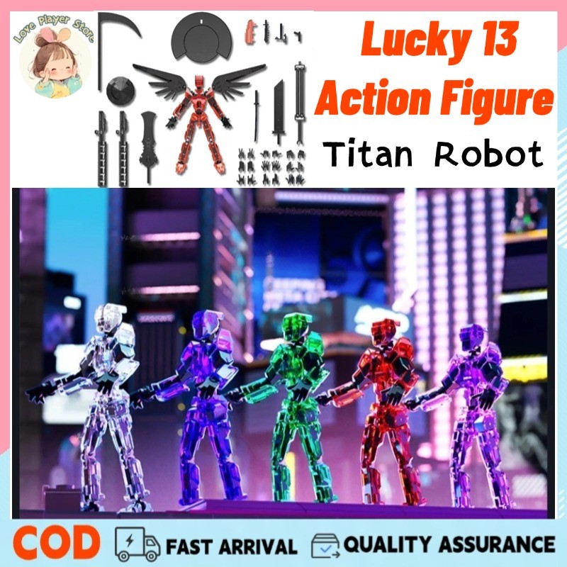 NEW#5th Generation Lucky 13 Action Figure Assembly Toys Model Gift ...