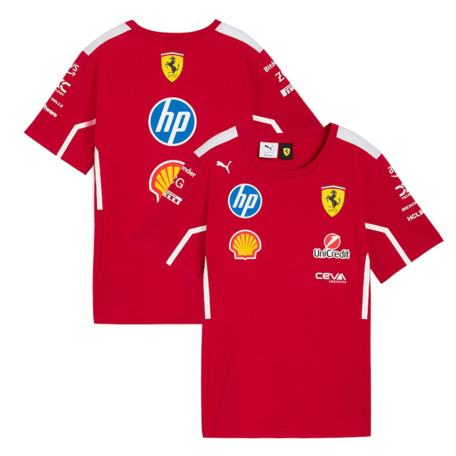 2025 New F1 Racing Suit + Scuderia Ferrari Team F1 jersey + Summer Men ...