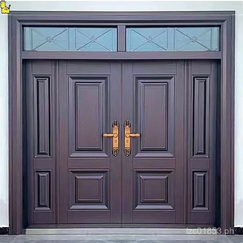 Villa Cast Aluminum Door Entry Door Double Door Four Door Self-Built ...