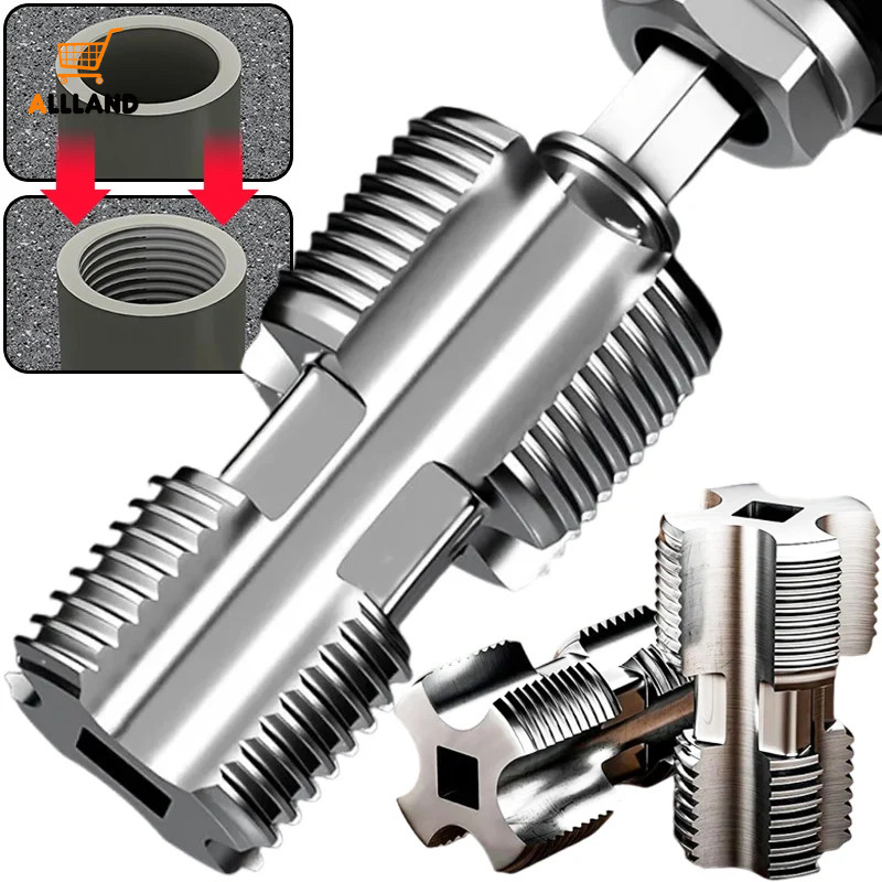 Universal 4 Points 6 Points Water Pipe Internal Thread Opener - Alloy ...