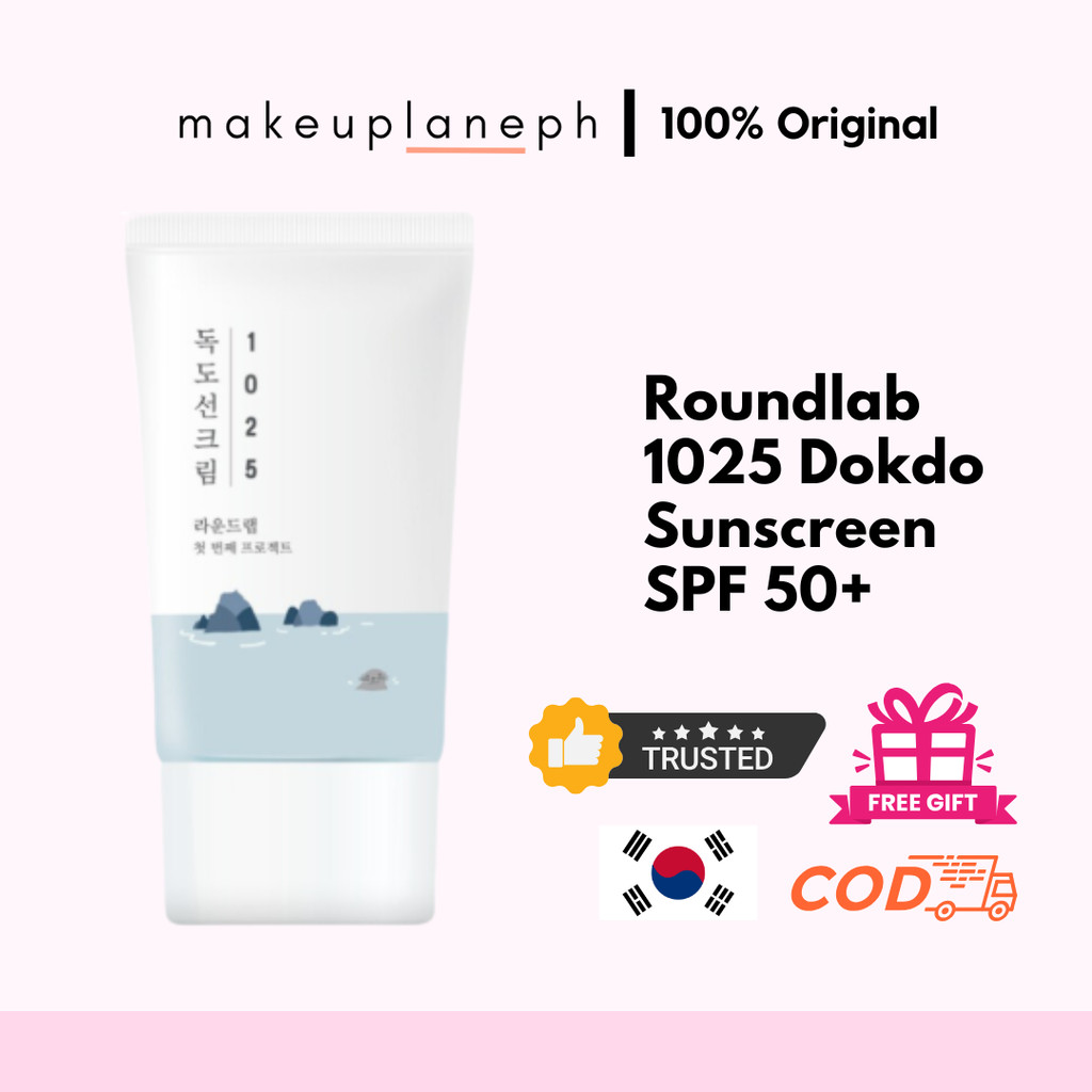 Roundlab 1025 Dokdo Sunscreen SPF 50+ PA++++ 50ml | Shopee Philippines