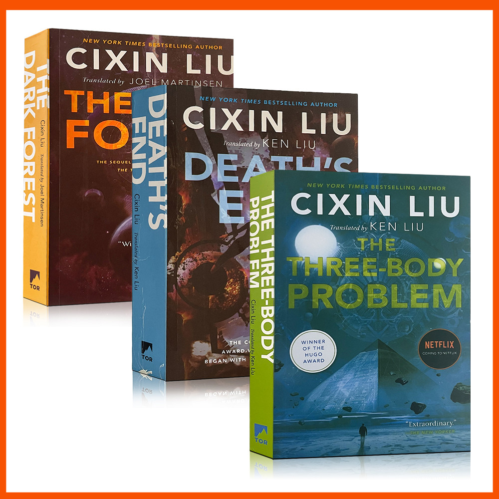 The Three-Body Problem Series book Vol.1-3 (The Three-Body Problem /The Dark Forest /Death’s End ...