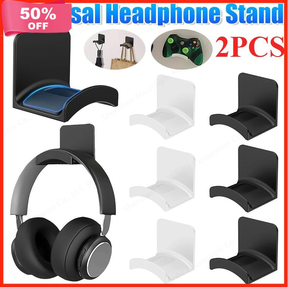 Headphone Stand Desktop Headset Holder Adhesive Gaming Headset Wall ...