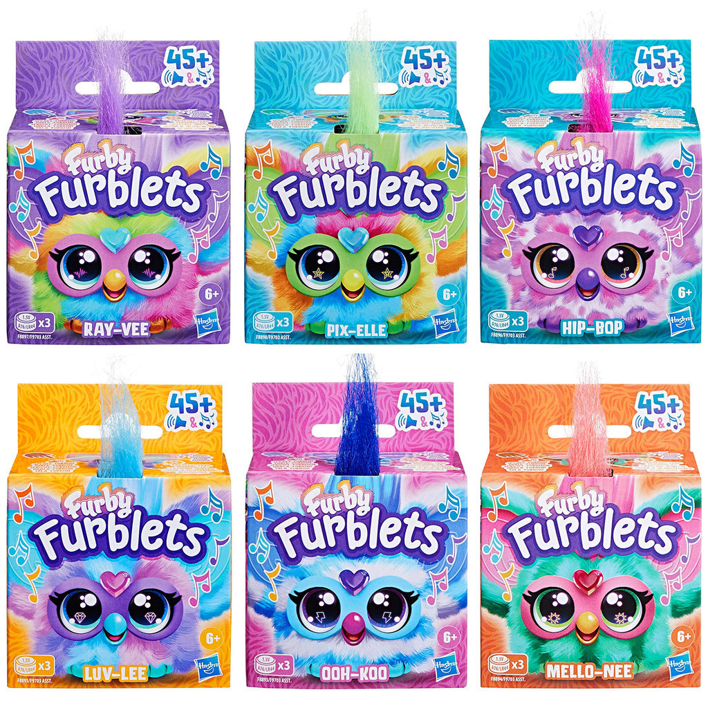 Hasbro Furby Furby Furby Elf Interactive Singing Dance Fashion Plush ...