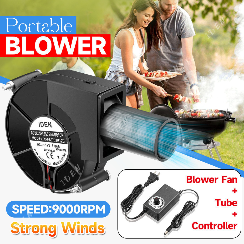 Blower Fan for Kalan Outdoor Grill Barbecue Picnic Charcoal Stove BBQ ...