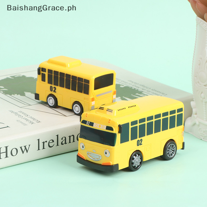BGPH 4PCS Tayo The Little Bus Cartoon Pull Back Car Toy Set Kids ...