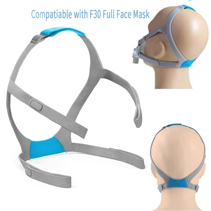 CPAP Headgear Replacement Head Strap For ResMed AirFit F30 Full Mask ...
