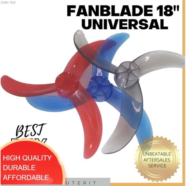 GG+Electric Fan Blade Elesi Elese Elise 18" (Asahi/Hanabishi/Camel ...