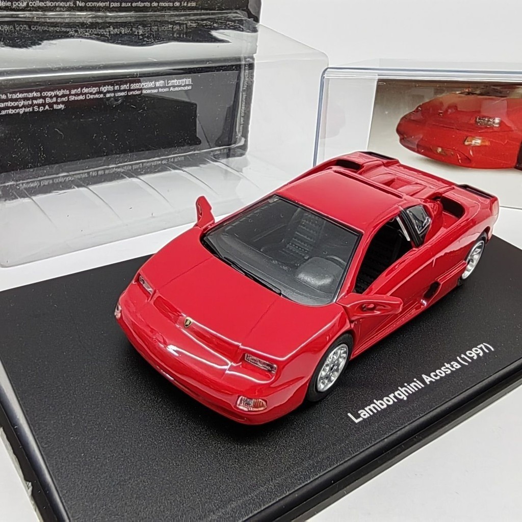 Leo 1/43 Lamborghini Acosta 1997 Supercar Series Car Model | Shopee ...
