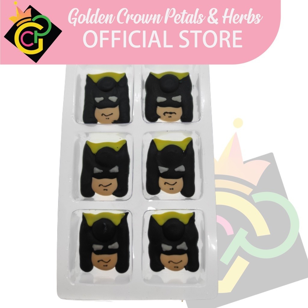 Batman set characters 6pcs ROYAL ICING Edible Cake Cupcake Topper sugar ...