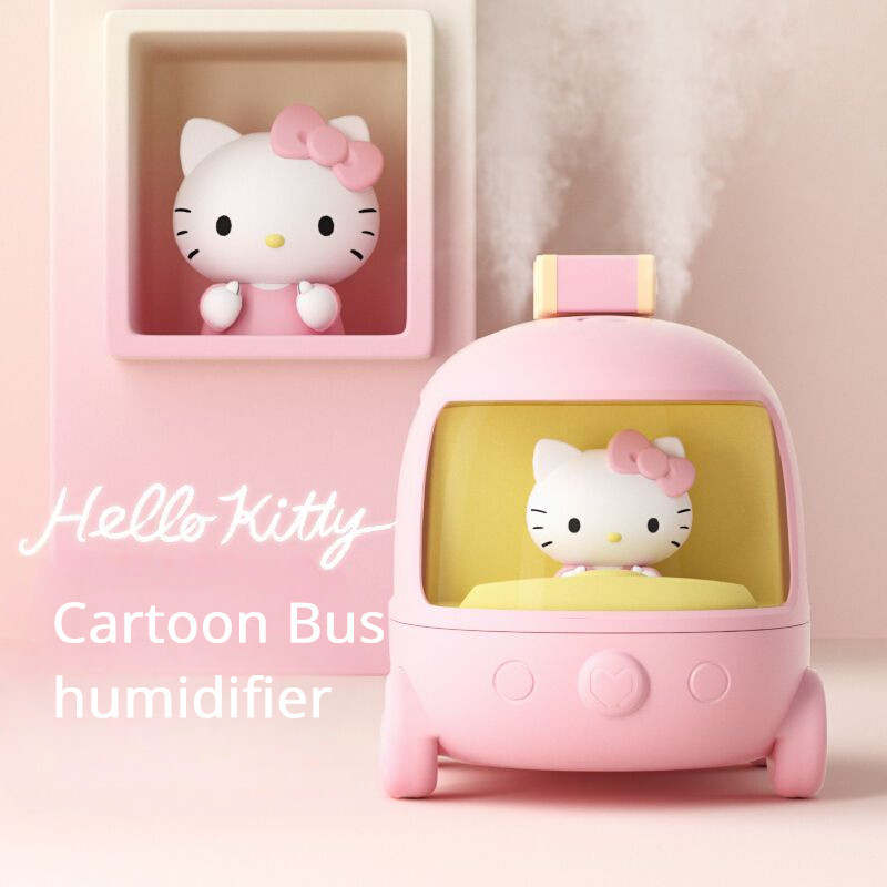 Sanrio Kuromi Cinnamoroll Hello Kitty Cartoon Cute Bus Heavy Fog Bottom ...