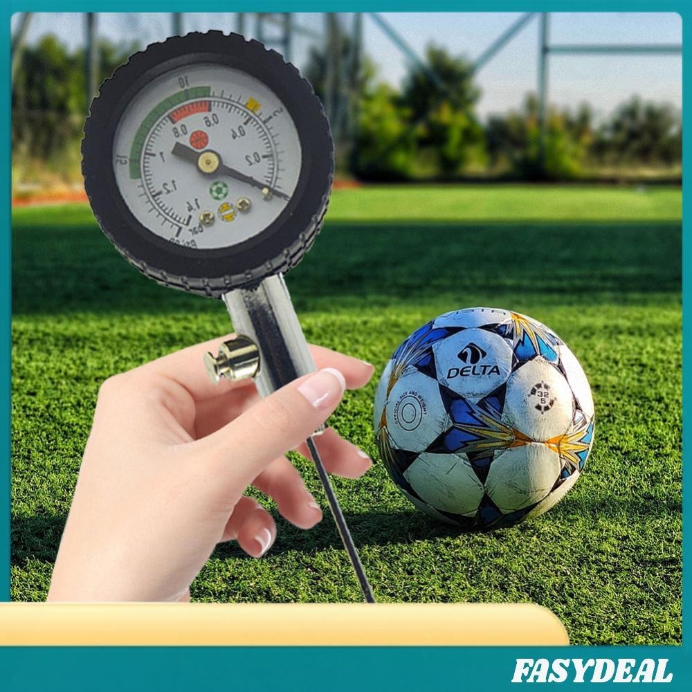 [fasydeal.ph] Ball Pressure Gauge Stainless Steel Air Pressure Gauge ...