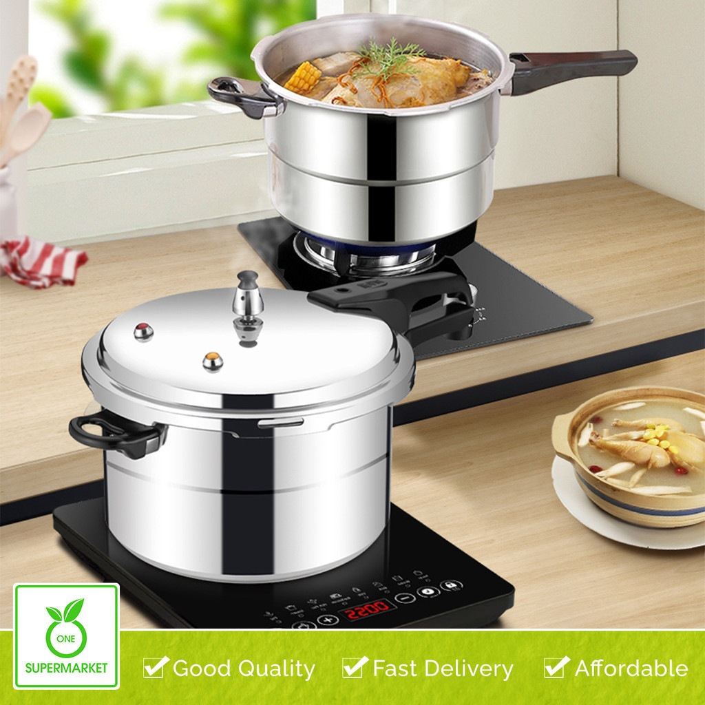 One Supermarket Kitchen Cookware Stainless Steel Fast Cooking Pressure ...