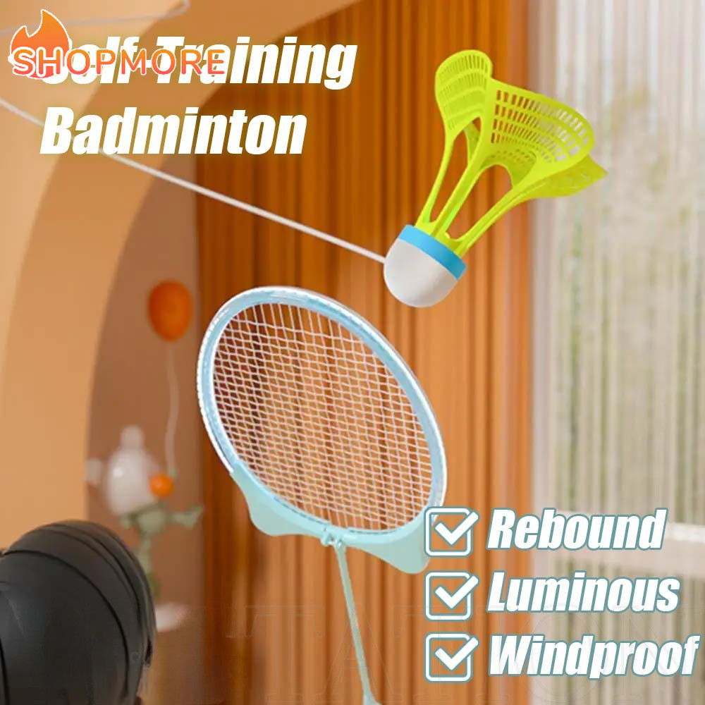 3 Sets Windproof Badminton Self Exercise Trainers Night Light ...