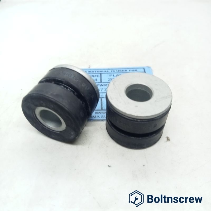 Rubber Frame BOS M8 Bolt 12 RUBBER Bushings Exhaust Seat HONDA Boss ...