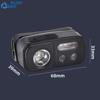 Playboy Outdoor Mini Headlights Powerful, Super Bright Dual Light ...