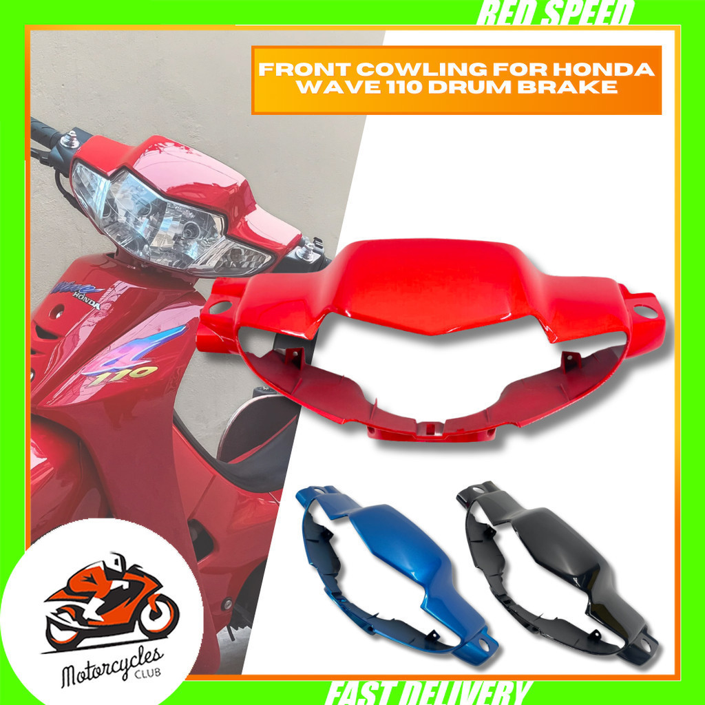 MOTORCYCLE FAIRINGS FRONT COWLING FOR HONDA WAVE 110 DRUMBRAKE TYPE A33 ...