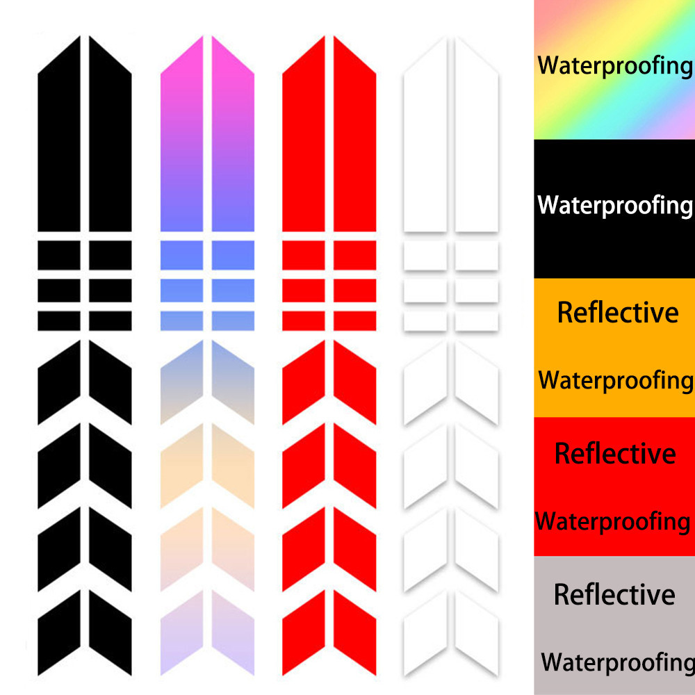 Motorcycle Mudguard Car Sticker Wheel Hub Sticker Unique Simple Sticker ...