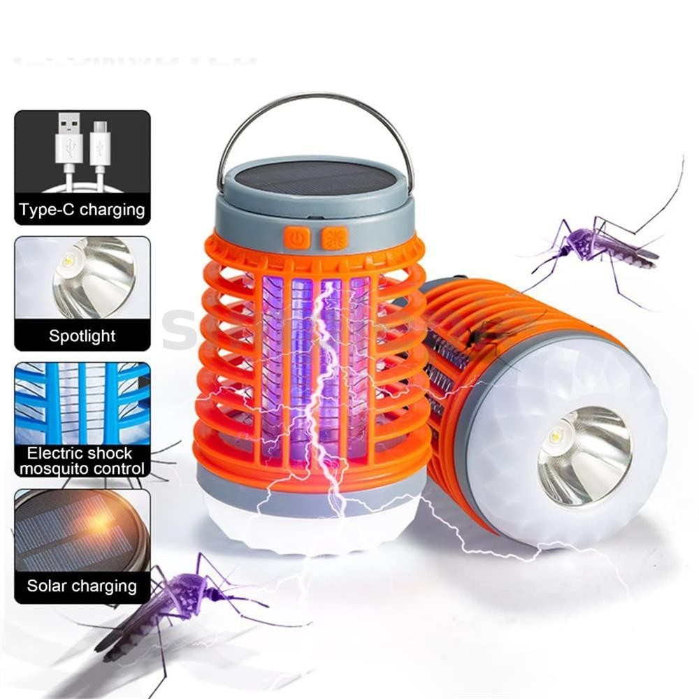 Portable Electric Mosquito Trap Insect Killer UV Light Attractor with ...