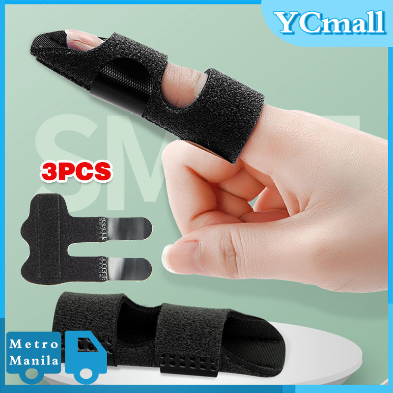 3pcs Adjustable Finger Corrector Finger Splint Trigger For Middle ...