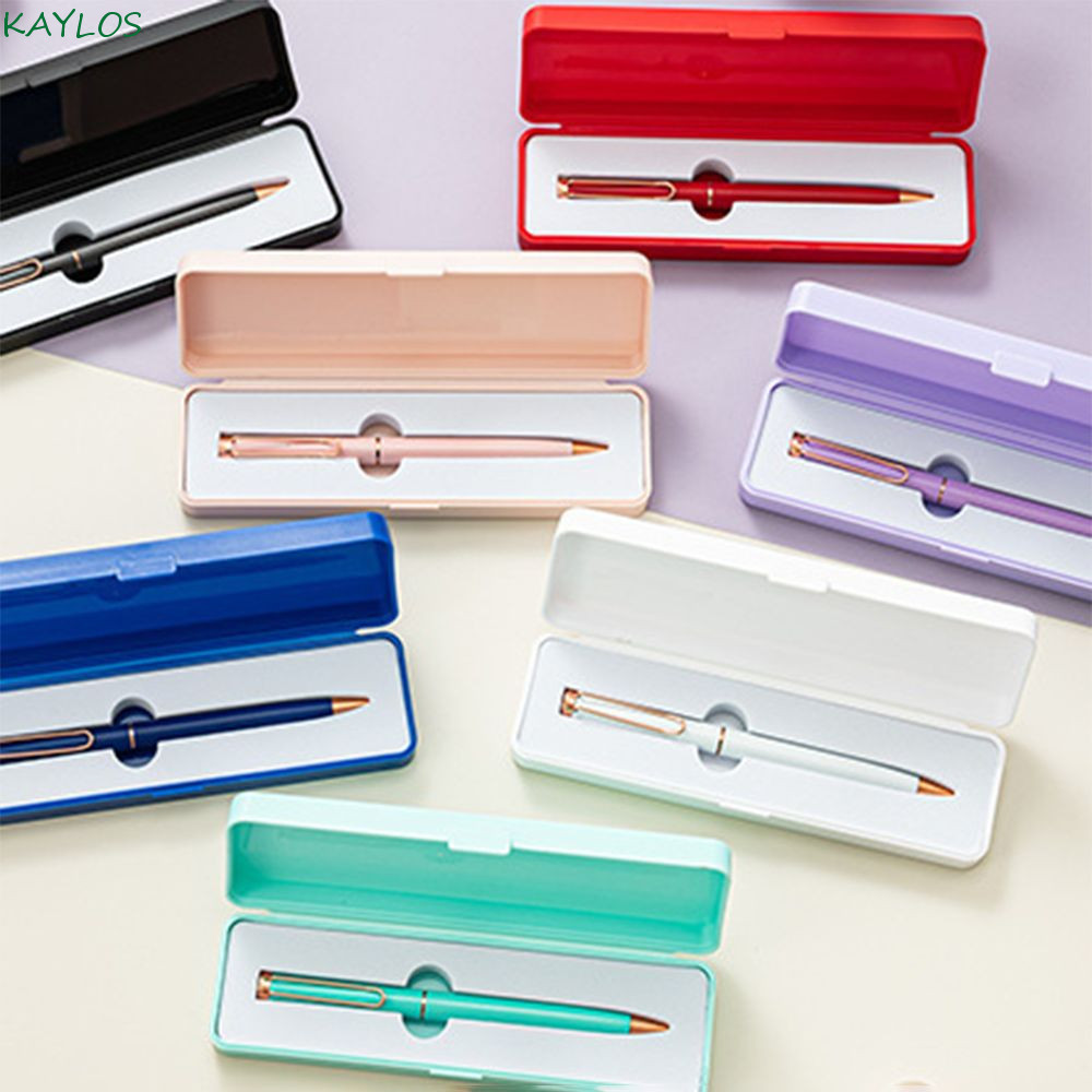 KAYLOS Pen Packaging Box, Fashion Exquisite Pen Storage Box, Plastic ...
