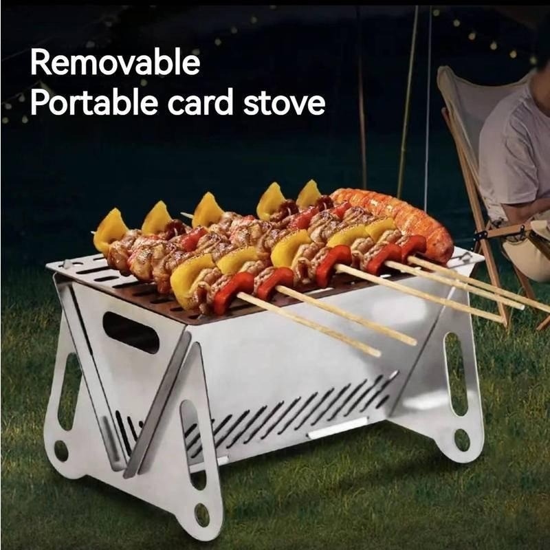 Mini Outdoor Griller Portable Stainless Grill Pits Grill For Home ...