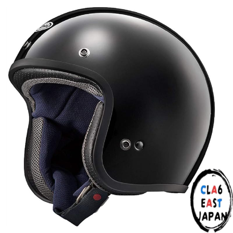 Arai Motorcycle Helmet Jet CLASSIC MOD Gloss Black M (Head ...