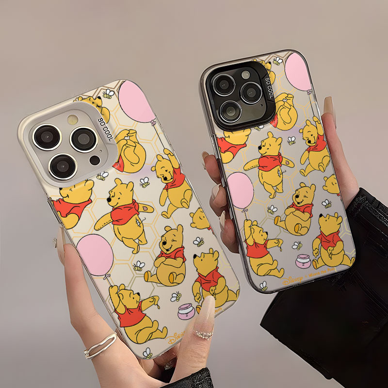 Disney phone case Winnie cute Compatible for iPhone 13 11 12 15 16 14 ...
