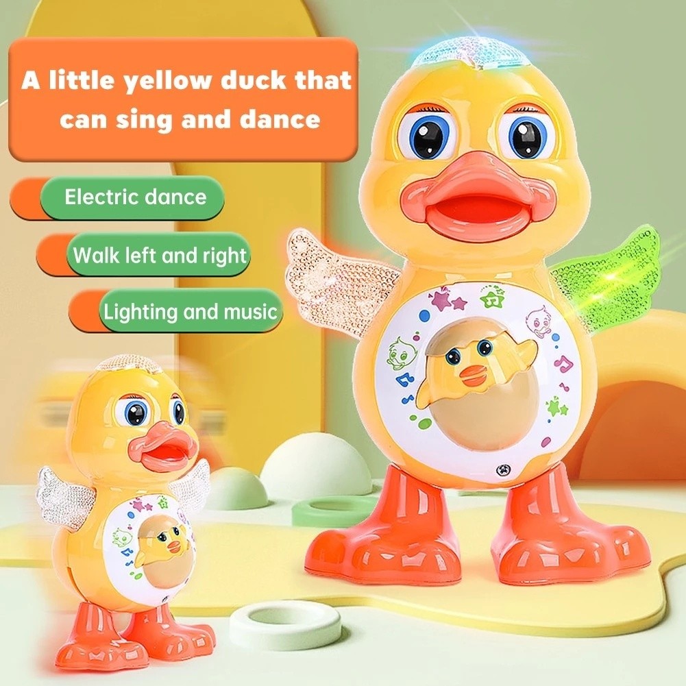 Dancing Duck Toy Musical Duck Toy with Music and Lights Baby Preschool ...