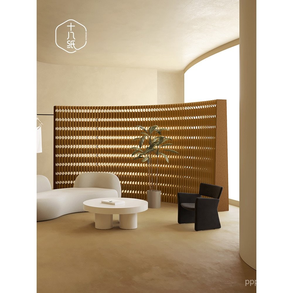 Eighteen Paper Office Partition High Divider Wall Folding Push-Pull ...