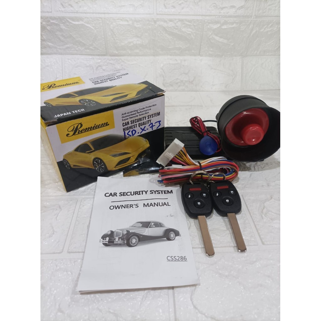 TOMBOL Universal Honda Key Alarm / 3 Button Honda Car Alarm | Shopee ...