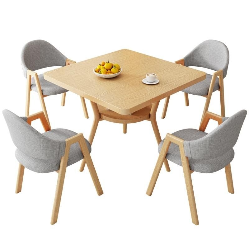 Negotiation Table Leisure Table and Chair Set for Milk Tea Shop Coffee ...