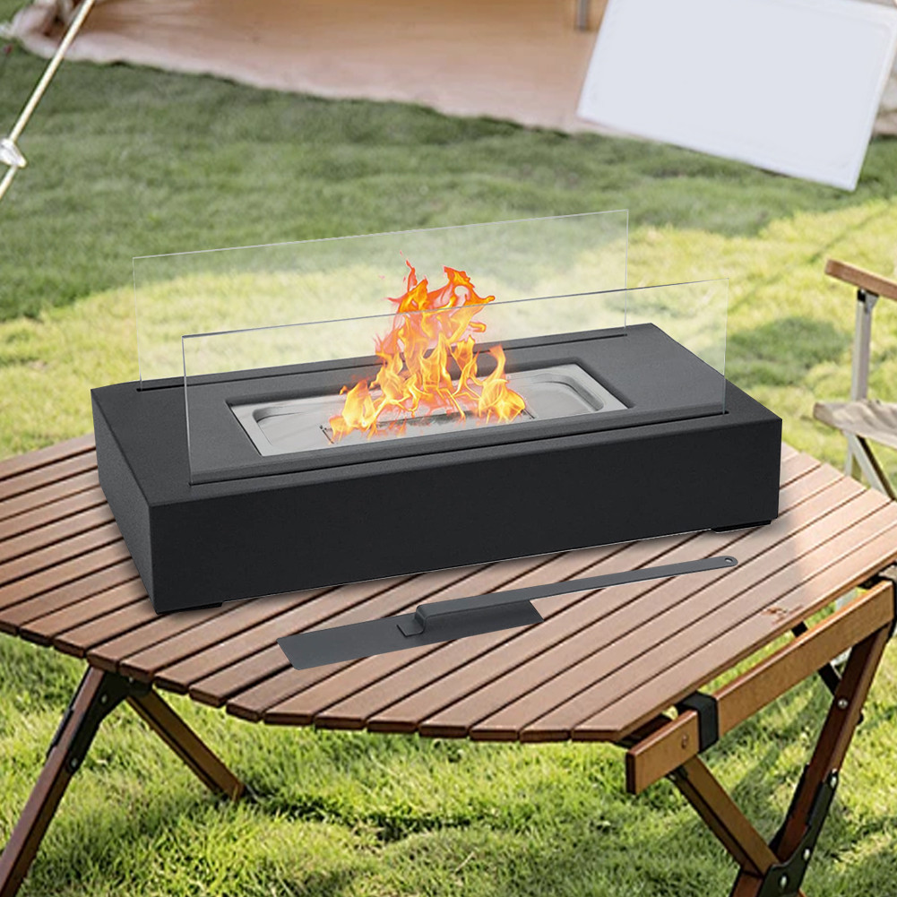 Smokeless Metal Fire Bowl for Indoor Outdoor Garden Party Camping ...