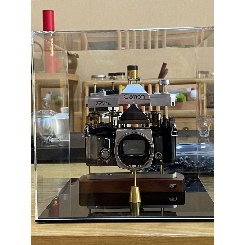 3D Camera Disassembly Display Model Room Study Old Craftsman Handmade ...