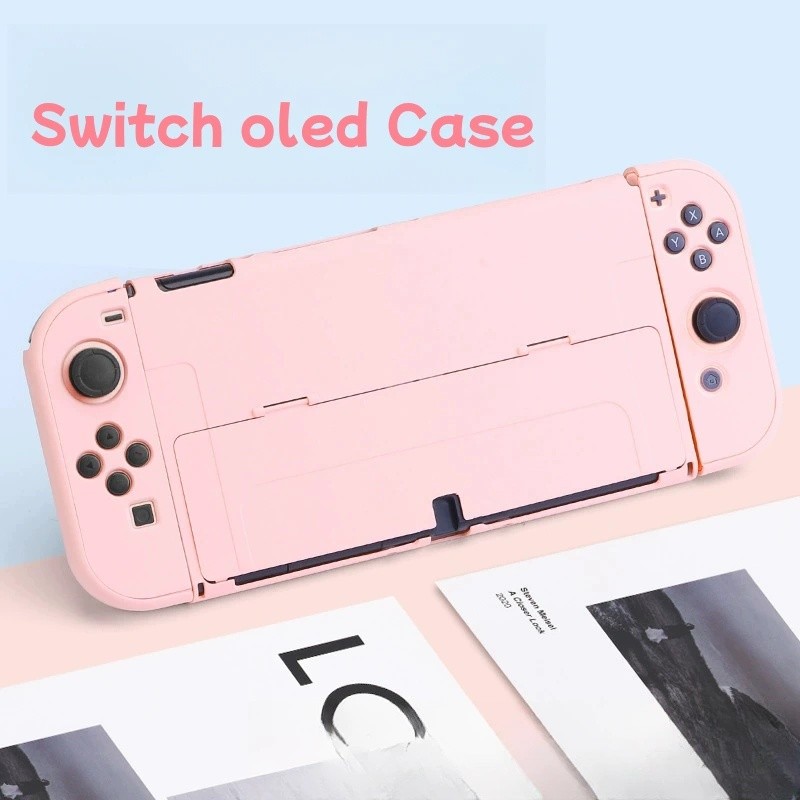 Transparent Case for Switch OLED, Clear Dockable Shell Compatible with ...