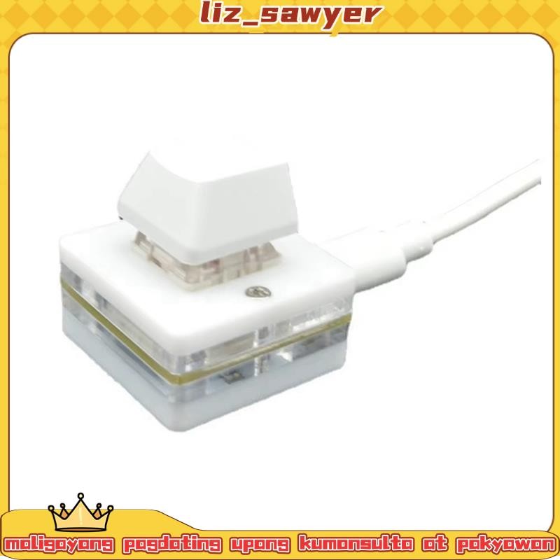 1-Key Shortcut Keyboard USB Custom Programmable Macro Keyboard Hot Key Mouse One Key Button RGB ...