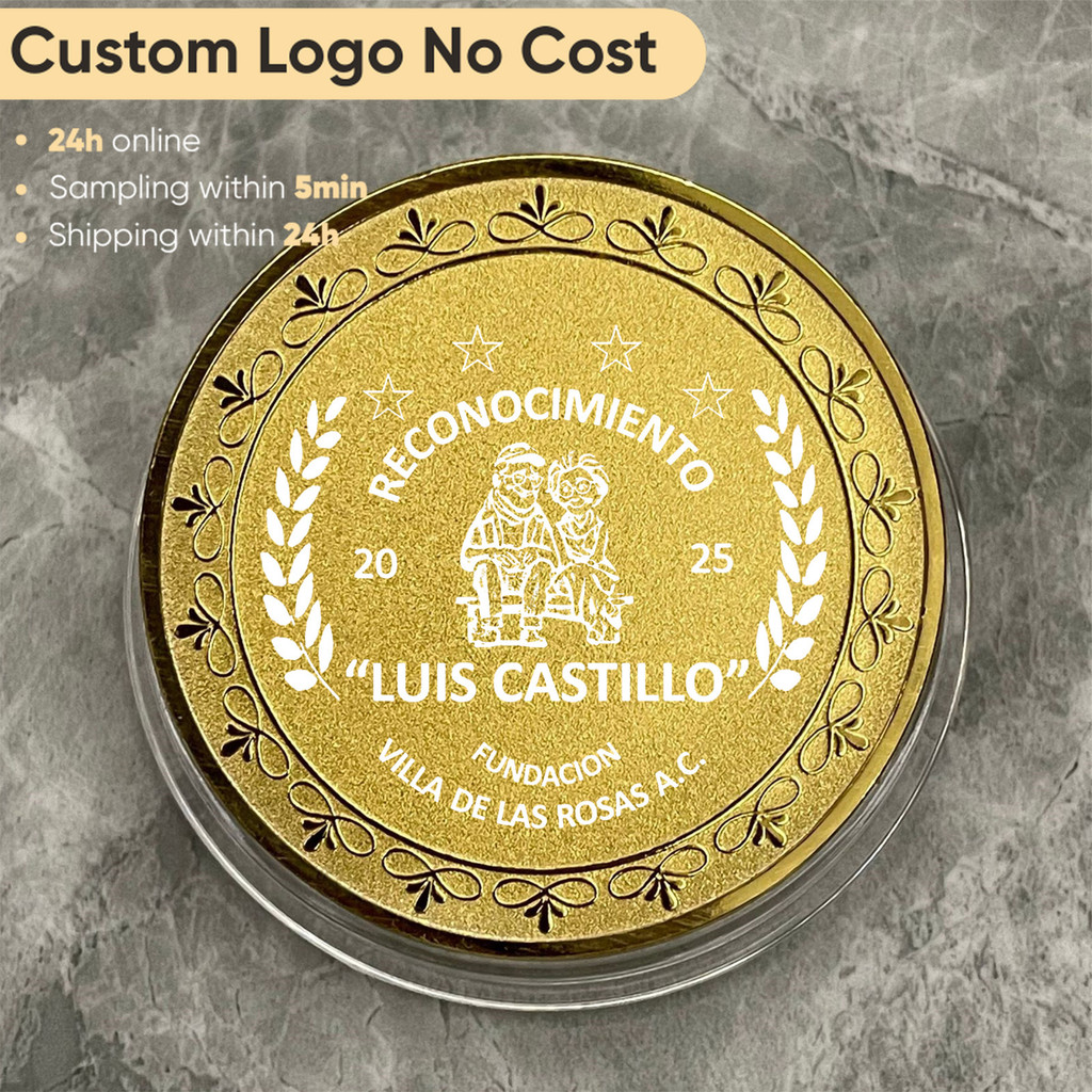 (Support Personalization）Commemorative Coins Color Printing ...